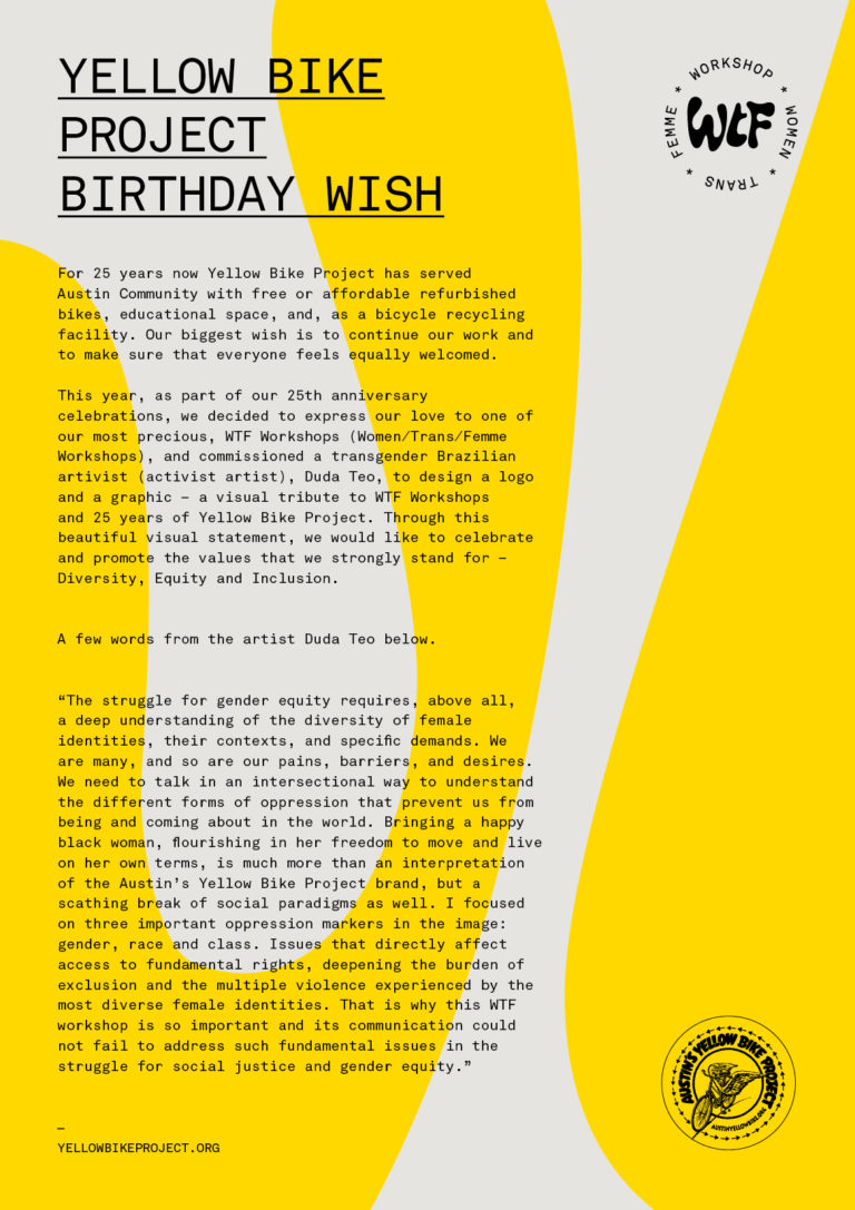Austin's Yellow Bike Project